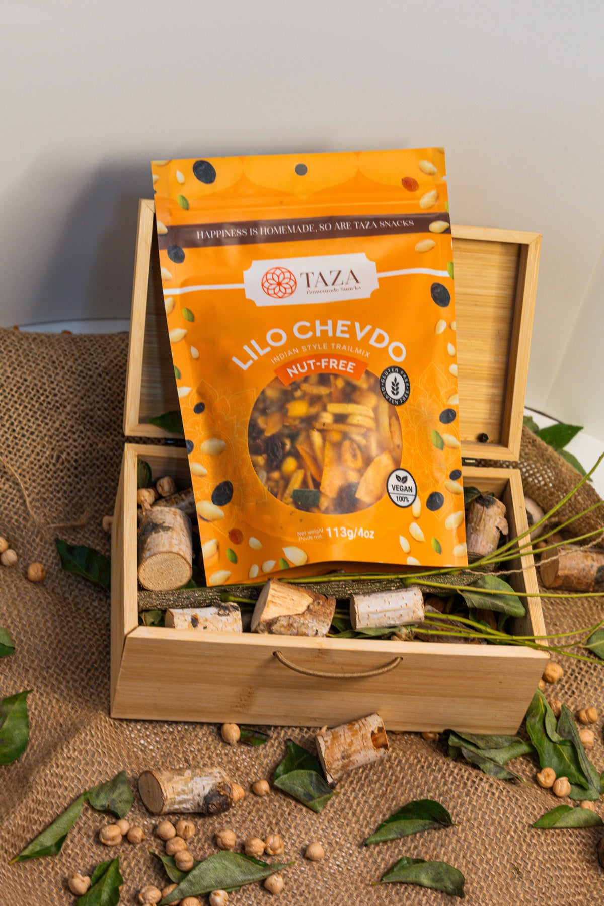 Nut-Free Lilo Chevdo | Indian Style Trail-Mix | Vegan & Gluten Free ...