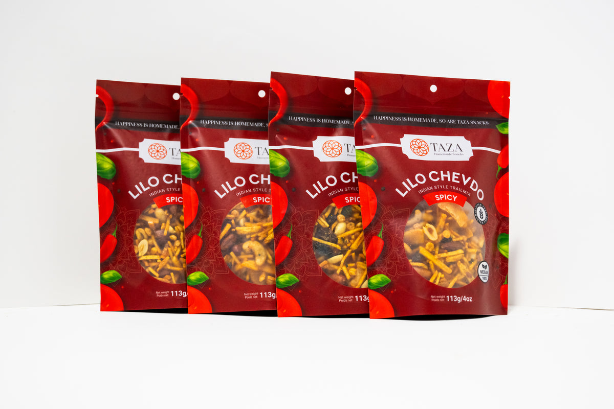 Spicy Lilo Chevdo | Vegan & Gluten-Free Snack | Taza Snacks | Taza Snacks
